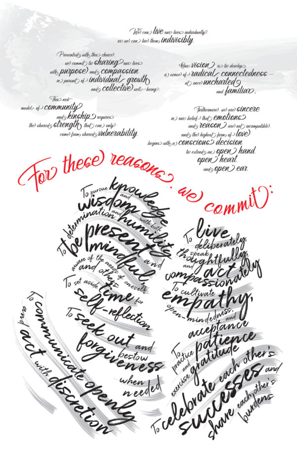 These Reasons - Calligraphy Project - Infographic Studio